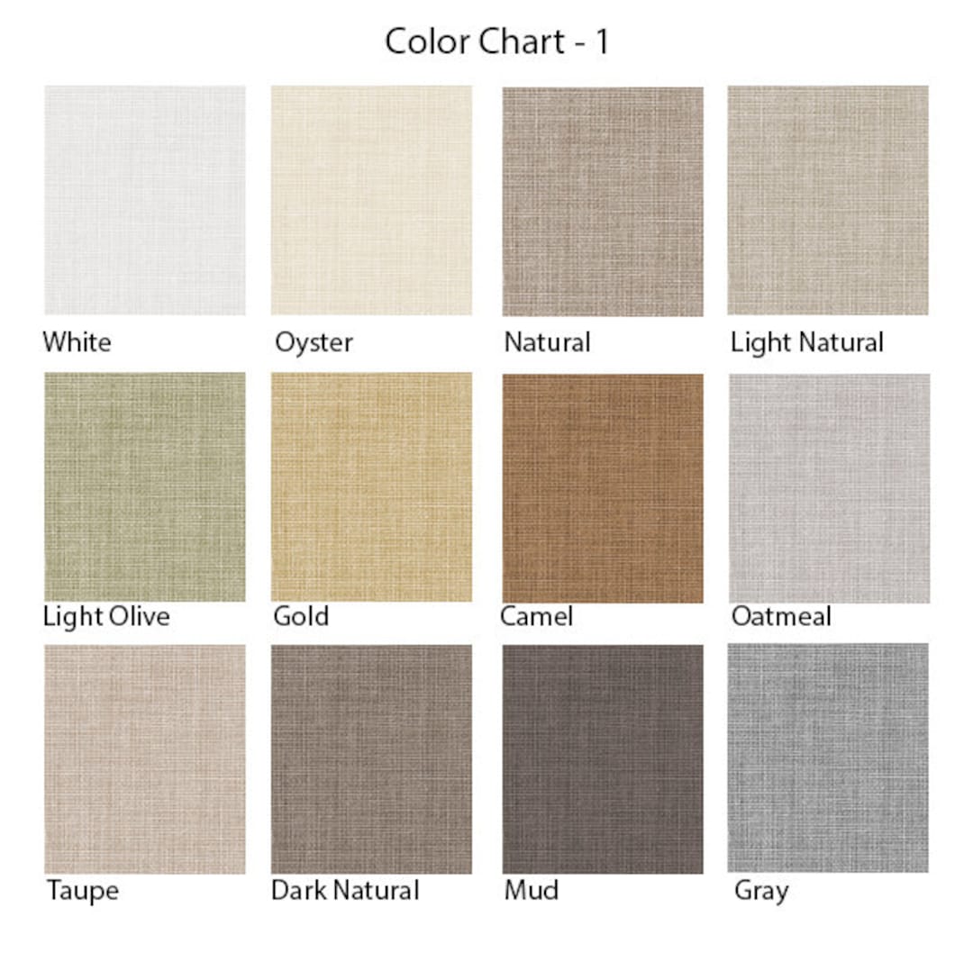 Natural Linen Fabric by the Yard 100% Pure Linen Fabrics in - Etsy