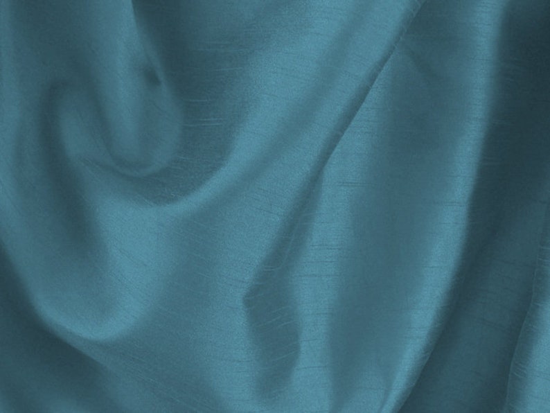 Cerulean Silk Fabric, Trending Multi Purpose Silk Blend Fabric, Simple ...