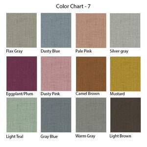 Natural linen fabric by the yard 100% pure linen fabrics in | Etsy