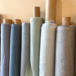 Natural Linen Oyster Fabric by the Yard 100% Pure Linen - Etsy
