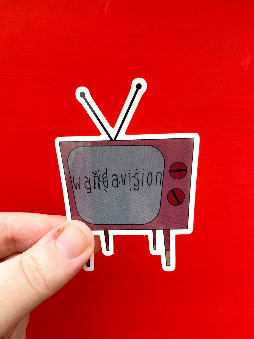 Wandavision Sticker - WATERPROOF - Etsy