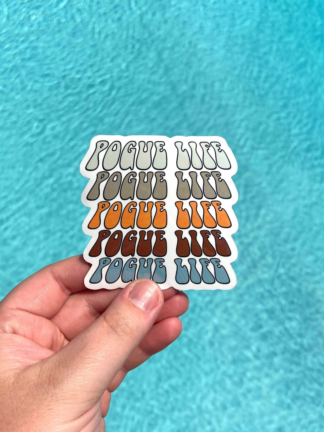 Pogue Life Sticker - WATERPROOF - Etsy