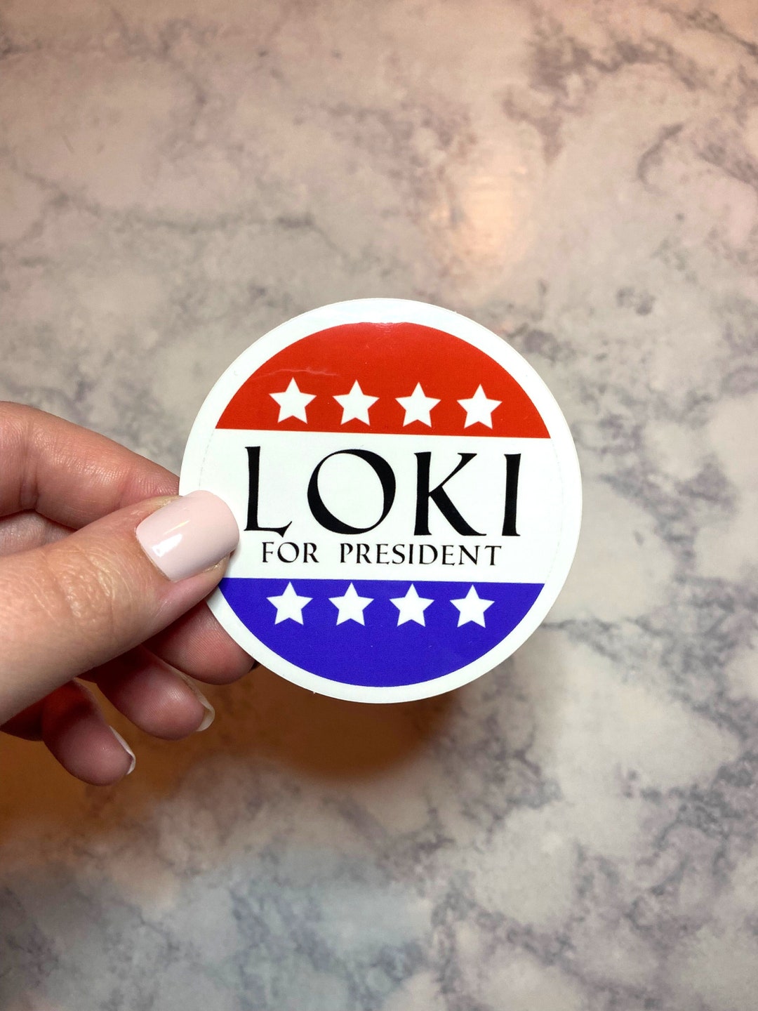 Loki for President Sticker - WATERPROOF - Etsy