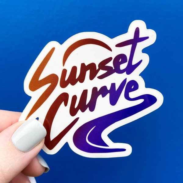 Sunset Curve - Etsy
