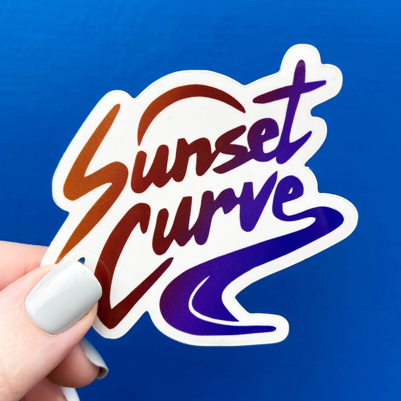 Sunset Curve - Etsy