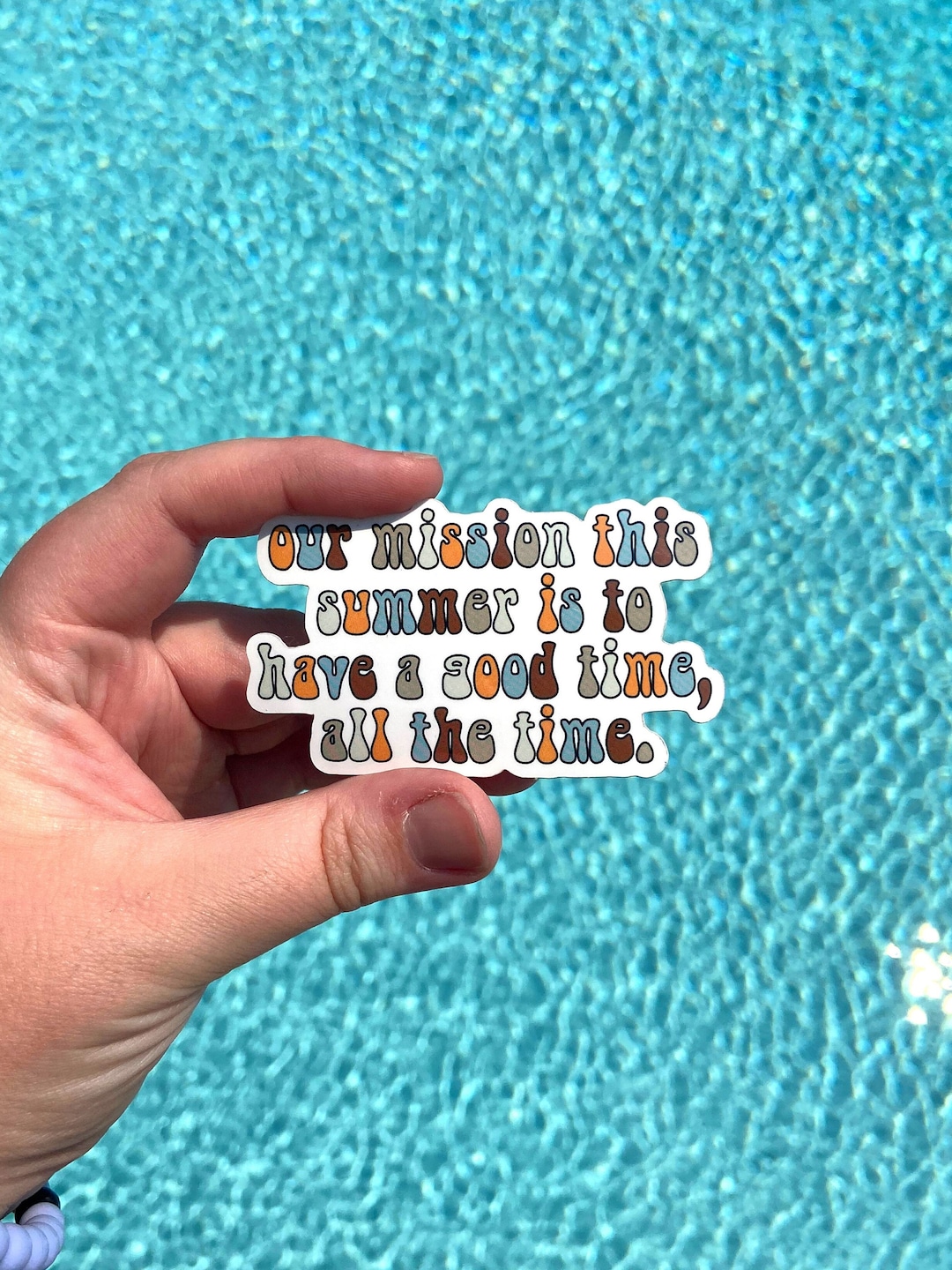 Our Mission Sticker - WATERPROOF - Etsy
