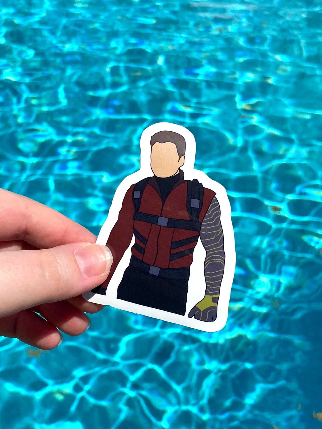 Bucky Barnes Sticker WATERPROOF - Etsy