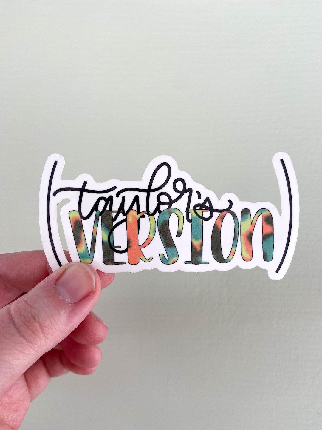 Taylor's Version Sticker - WATERPROOF - Etsy