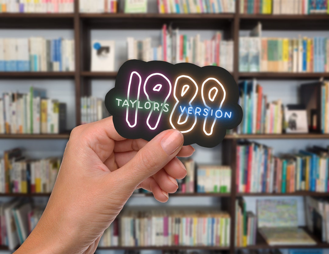 1989 Neon Sticker - WATERPROOF - Etsy