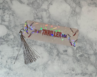 In My Thriller Era, Bookmark, Gift, Reader, Bookish, Bookworm - Etsy