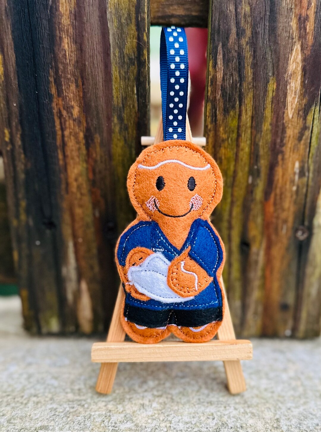 Felt Gingerbread Nurse / Healthcare Worker / NHS / Midwife / Mental ...