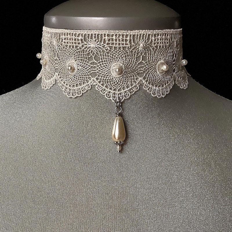 Lace Choker - Etsy