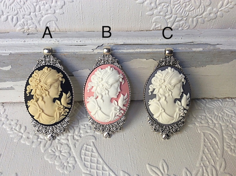 Collier camée tour de cou camée bijoux camée camée vintage - Etsy France