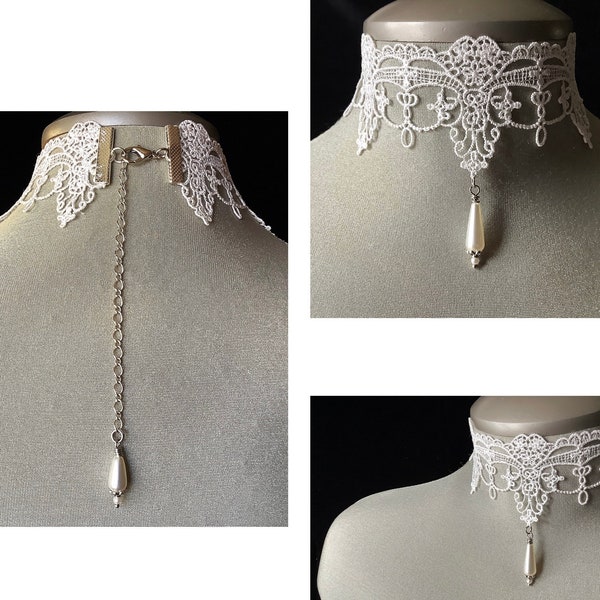 Lace Choker - Etsy