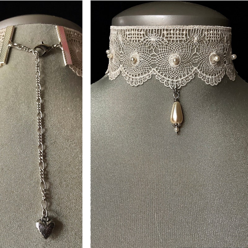 Lace Necklaces - Etsy
