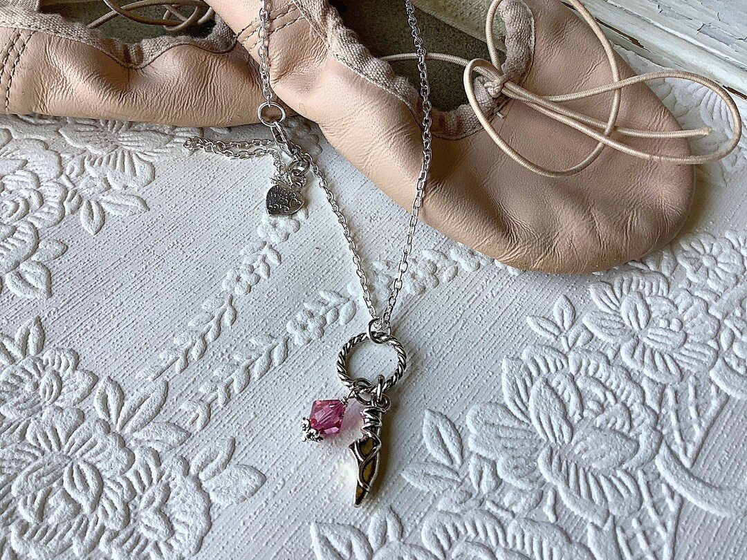 Ballet Necklace, Ballerina Necklace, Ballet Jewelry, Dance Necklace ...