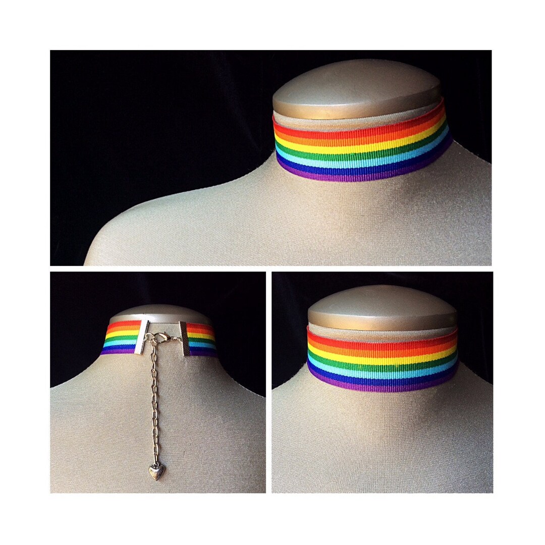 Rainbow Gay Pride, Gay Pride Necklace, LGBTQ, Pride Parade Jewelry ...