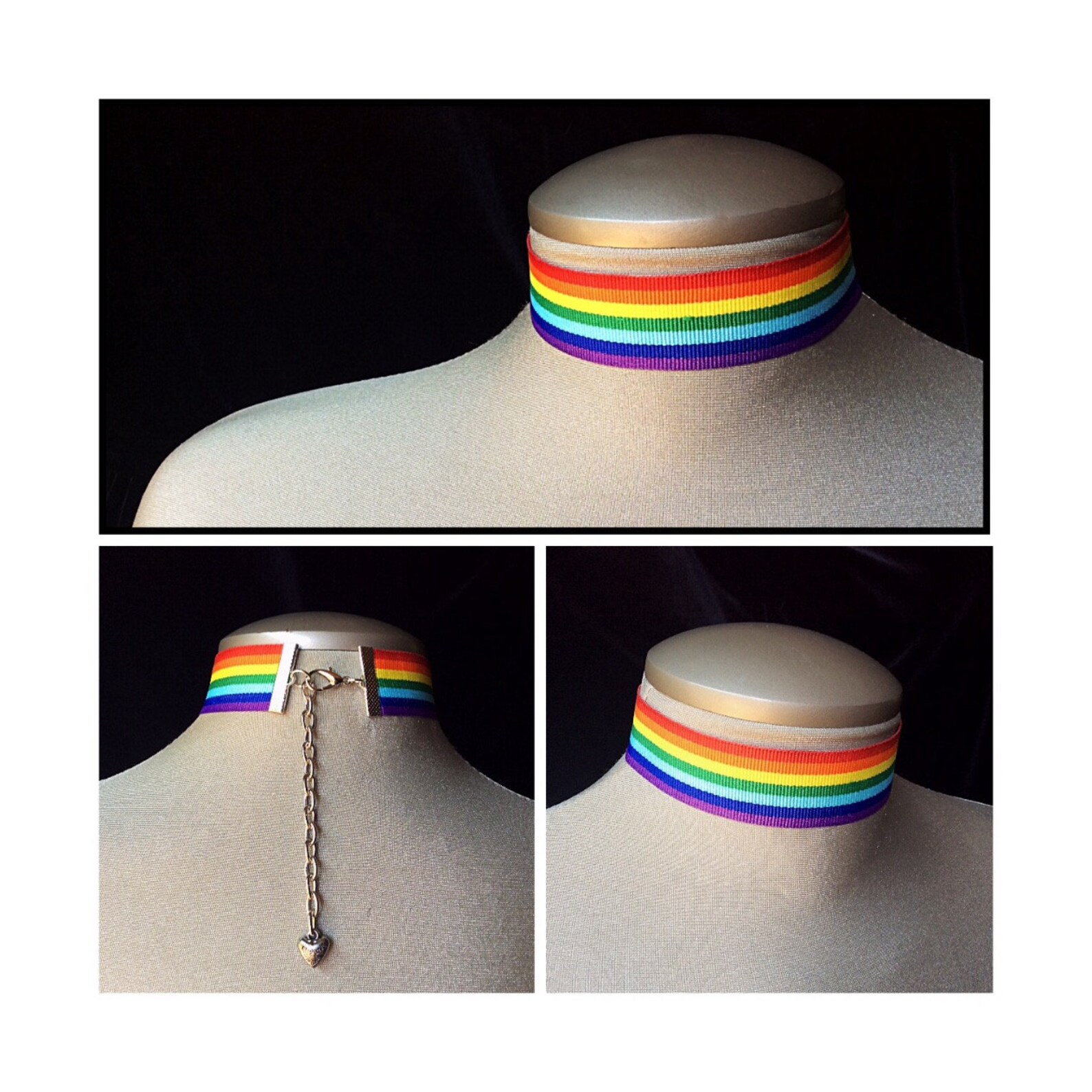 Rainbow Gay Pride, Gay Pride Necklace, LGBTQ, Pride Parade Jewelry ...