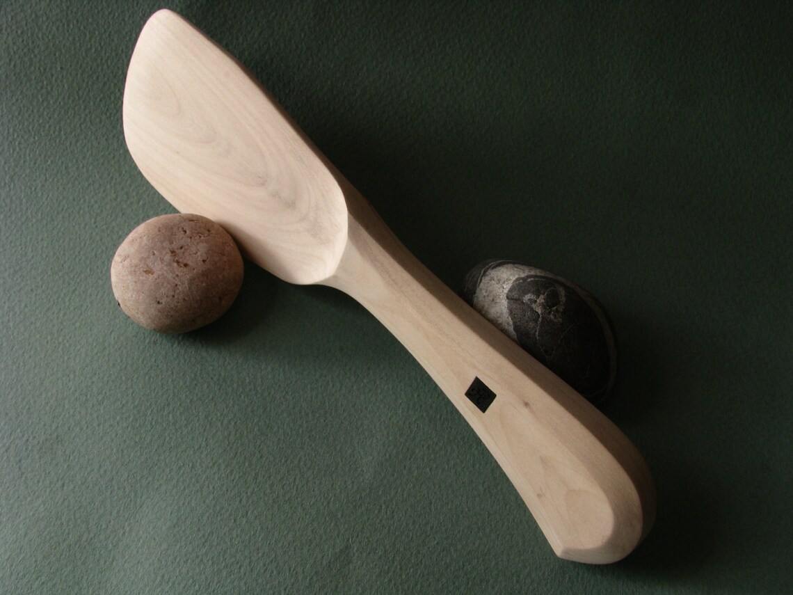 Rustic Wooden KnifeStraight blade spreader knife Cheese or | Etsy