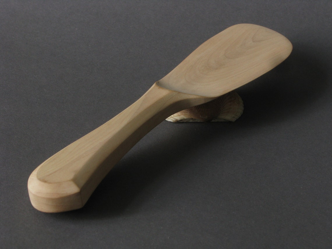 Rustic Wooden KnifeStraight blade spreader knife Cheese or | Etsy