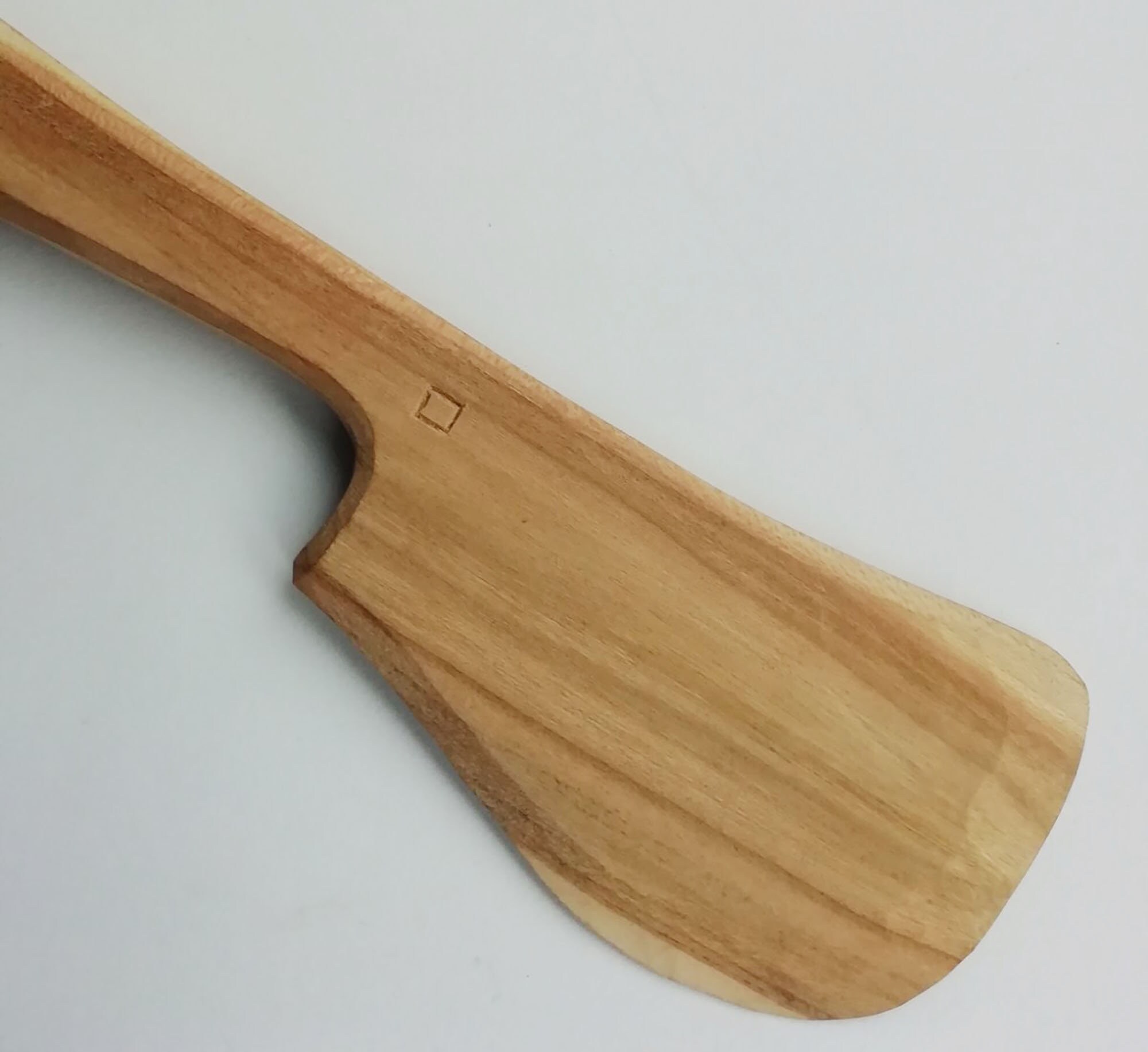 Rustic Wooden Knife,straight Blade Spreader Knife, Cheese or Butter ...