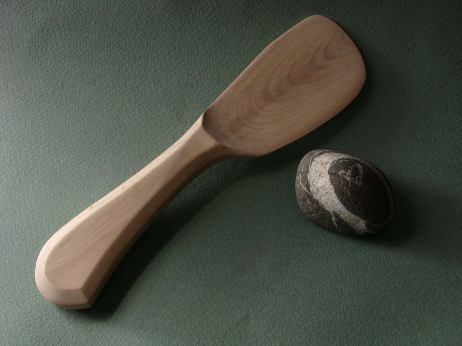 Rustic Wooden KnifeStraight blade spreader knife Cheese or | Etsy