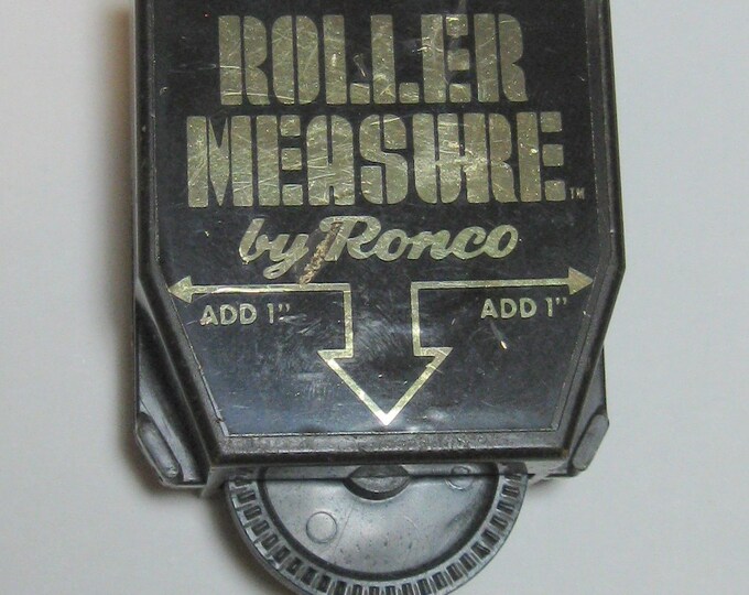Ronco Roller Measure (c) 1978, Tape-less Measuring Gadget, Feet and ...