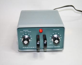 Vintage Heathkit HD-1410 Electronic Keyer, Morse Code, Ham Radio ...