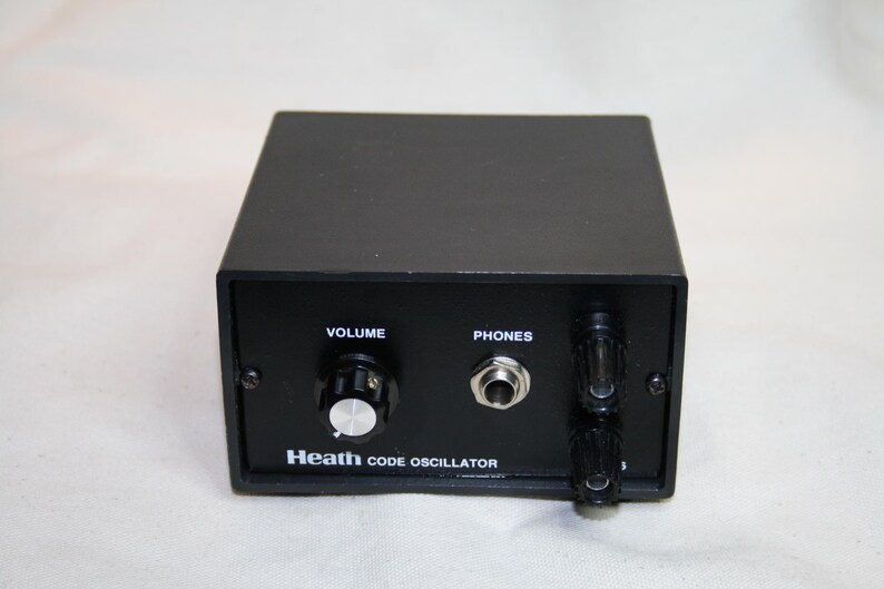 HEATHKIT Black Model HD-1416H Morse Code Practice Oscillator, Ham Radio ...