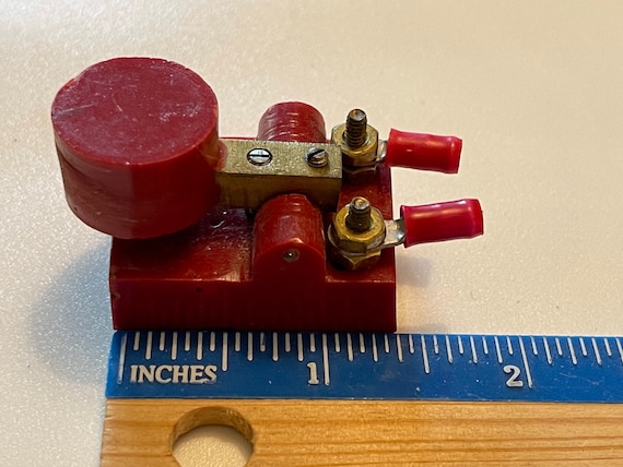 Tiny Red Plastic KEY for Morse Code Telegraph CW Ham Radio QRP | Etsy