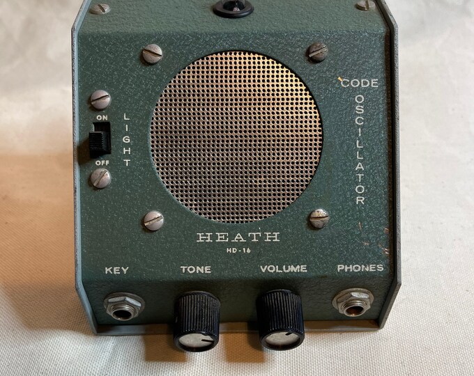 HEATHKIT Model HD-16 Morse Code Practice Oscillator, Ham Radio ...