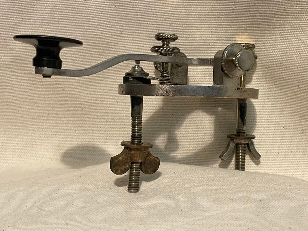 Vintage J H Bunnell "s" Telegraph Leg Key - Etsy