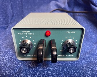 Vintage Heathkit HD-1410 Electronic Keyer, Morse Code, Ham Radio ...
