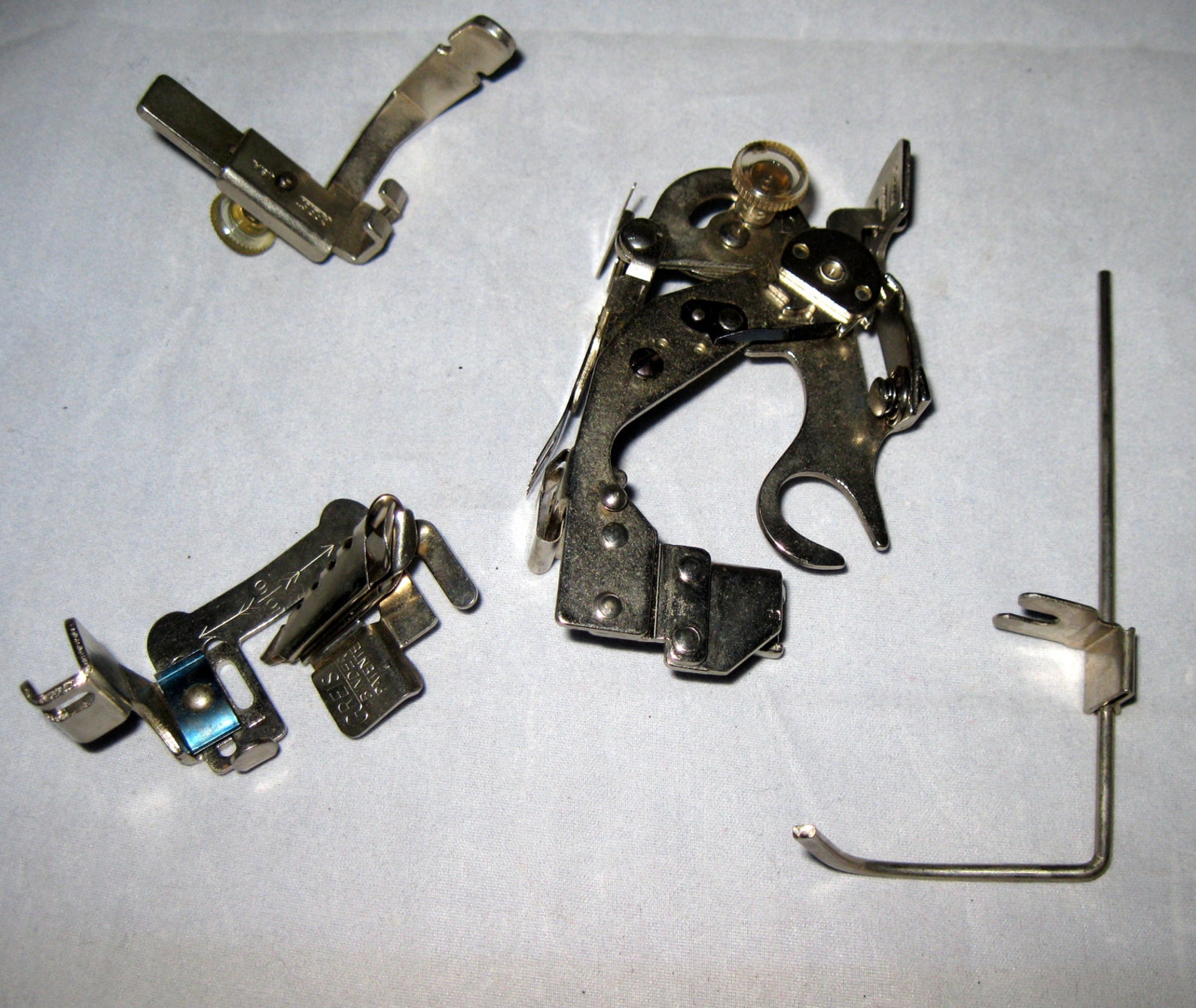 Vintage Greist Sewing Machine Attachments, Binder, Ruffler - Etsy
