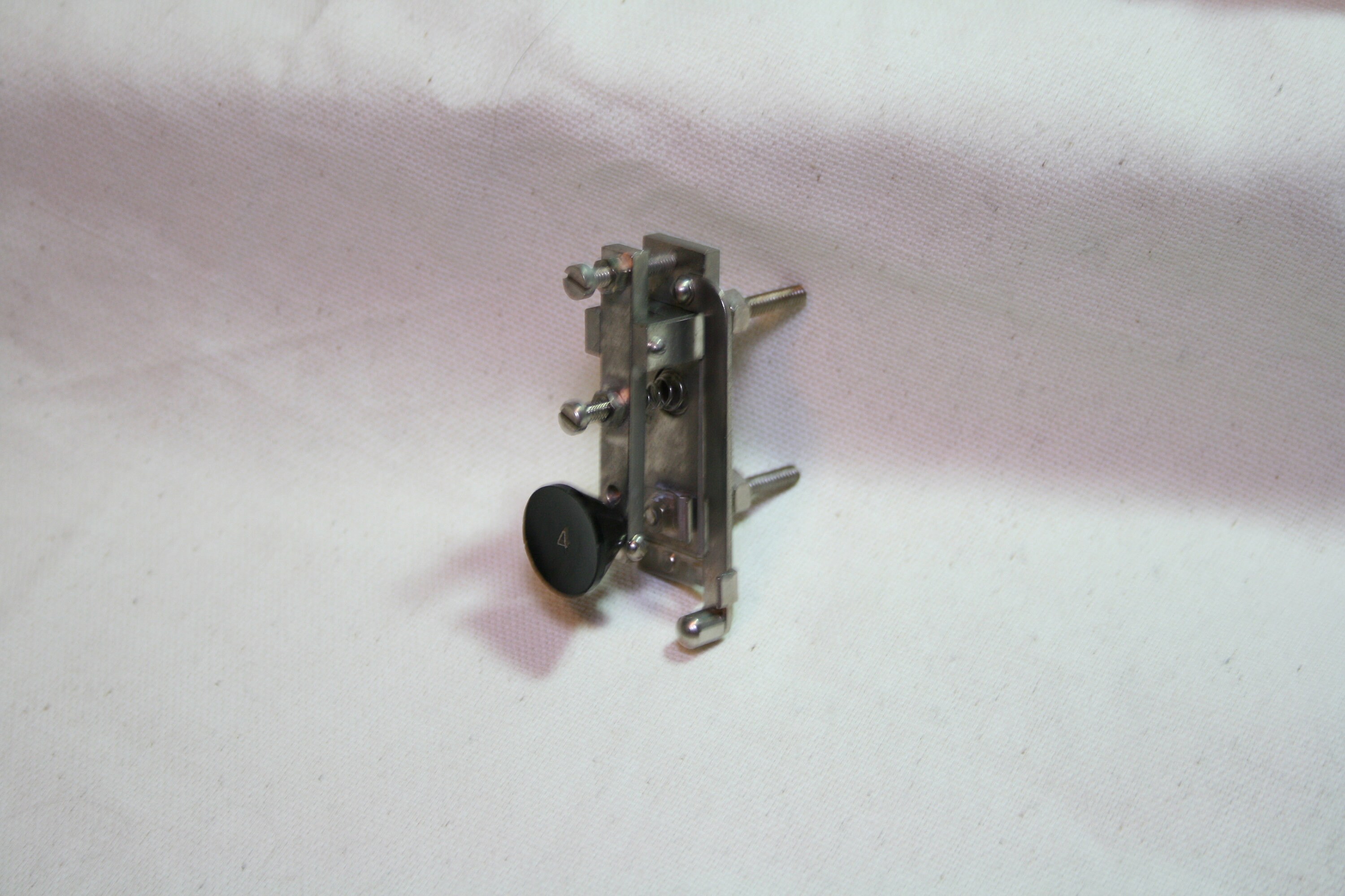 Vintage J H Bunnell Miniature Telegraph Key, Model 6B, Button Number 4 ...