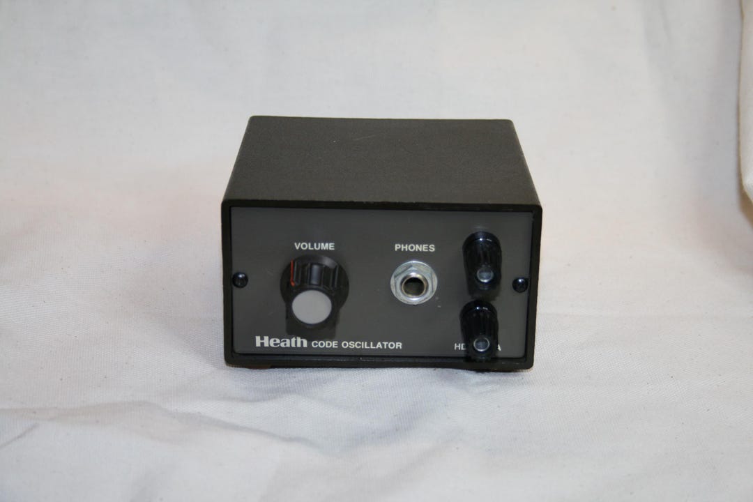 HEATHKIT Brown Model HD-1416A Morse Code Practice Oscillator, Ham Radio ...
