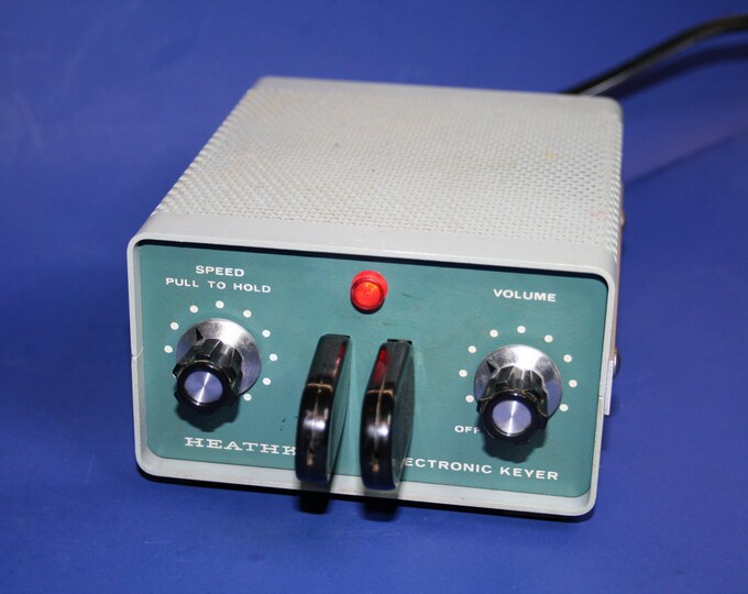 Vintage Heathkit HD-1410 Electronic Keyer, Morse Code, Ham Radio ...