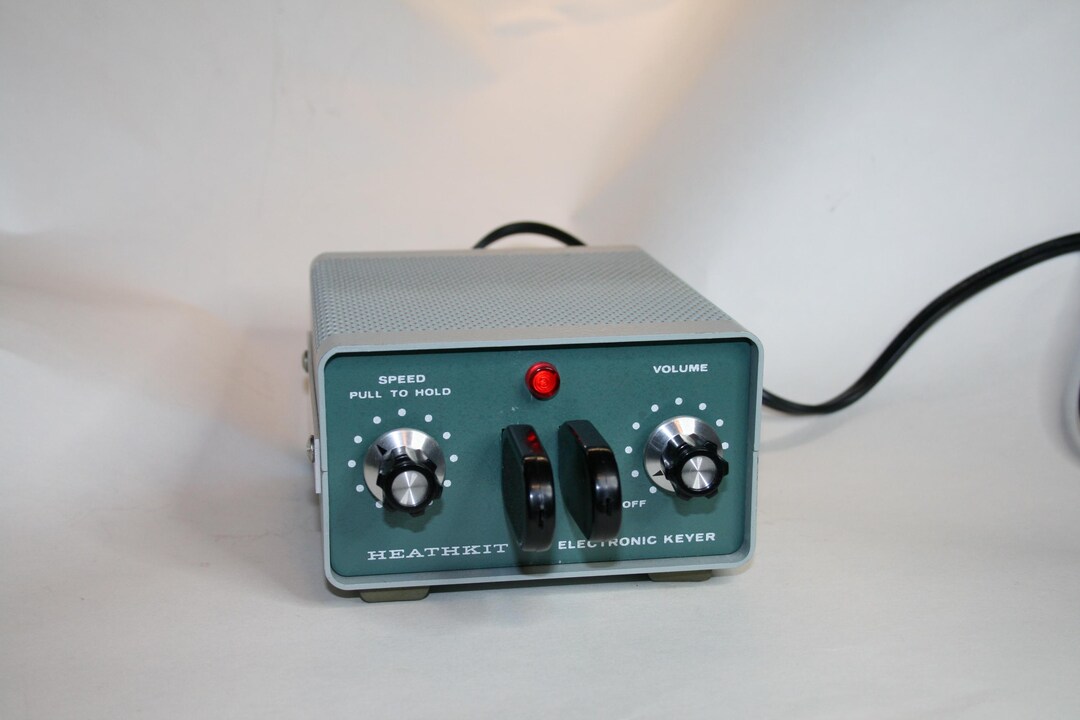 Vintage Heathkit HD-1410 Electronic Keyer, Morse Code, Ham Radio ...