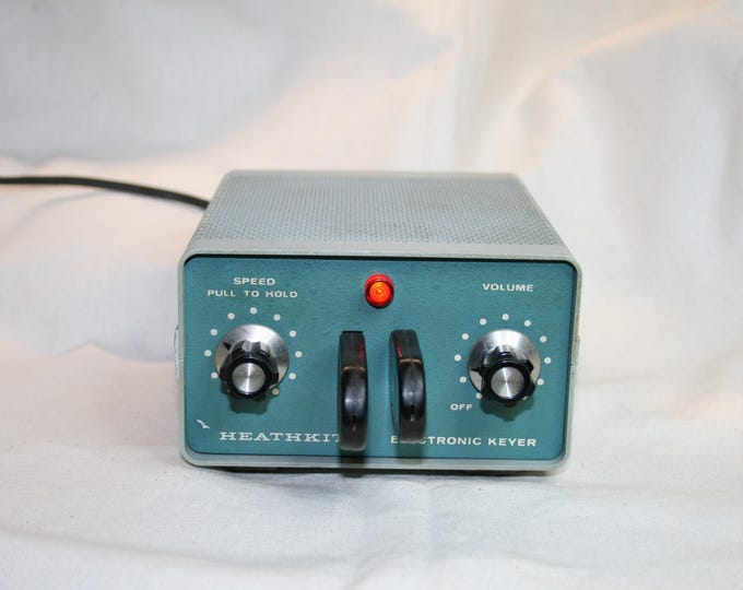 Vintage Heathkit HD-1410 Electronic Keyer, Morse Code, Ham Radio ...