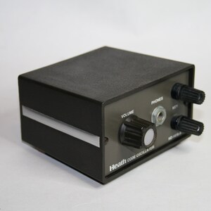 HEATHKIT Brown Model HD-1416A Morse Code Practice Oscillator, Ham Radio ...