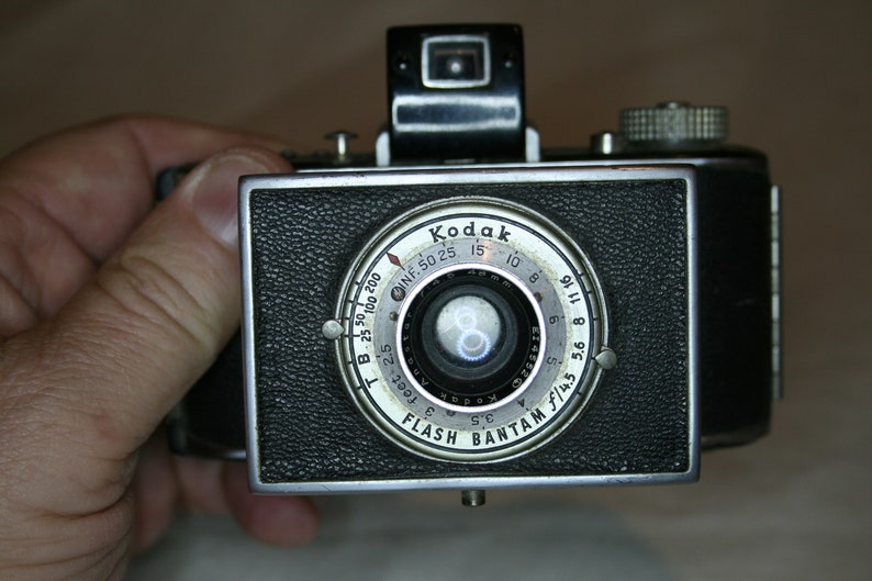 Kodak Flash Bantam Bellows Camera Circa Mid Century Film Camera - Etsy