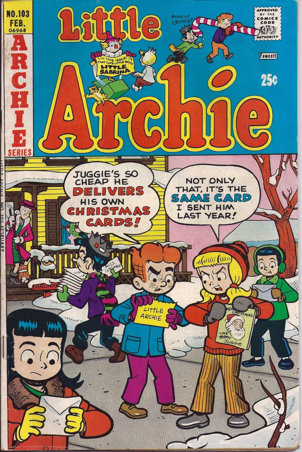 Archie Comic Series No 103 Cat 06968 Feb 1976 Little Archie - Etsy