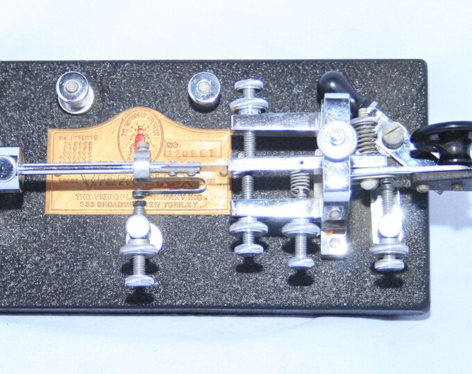 1942 Vibroplex original Standard Telegraph Key SN - Etsy