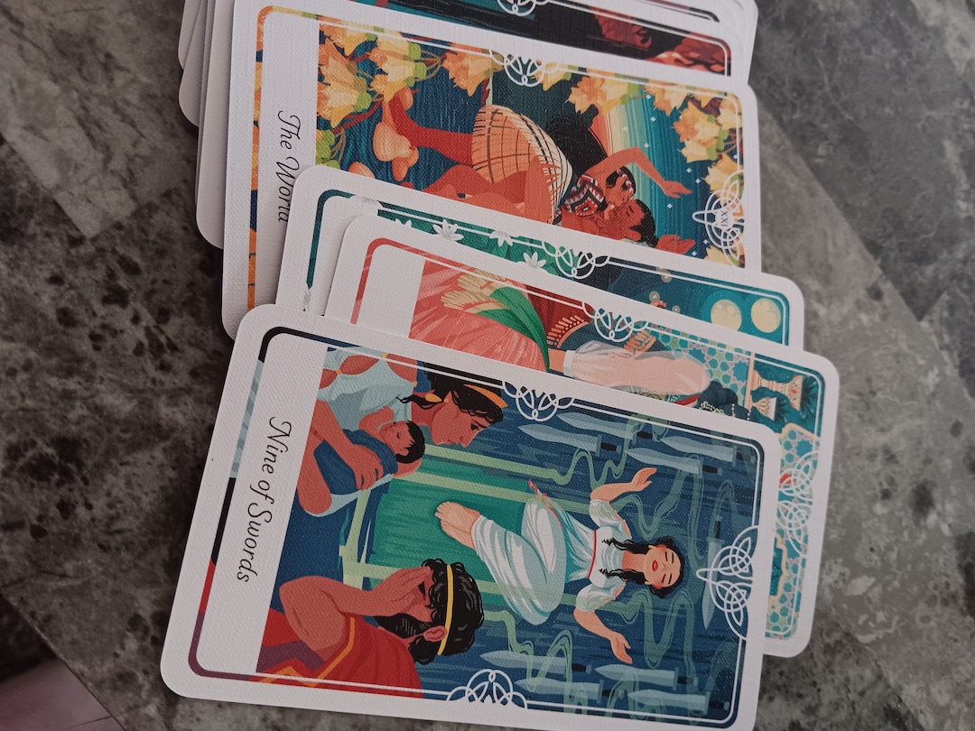 Tarot Card Reading Using Fairytale Themed Tarot Deck - Etsy