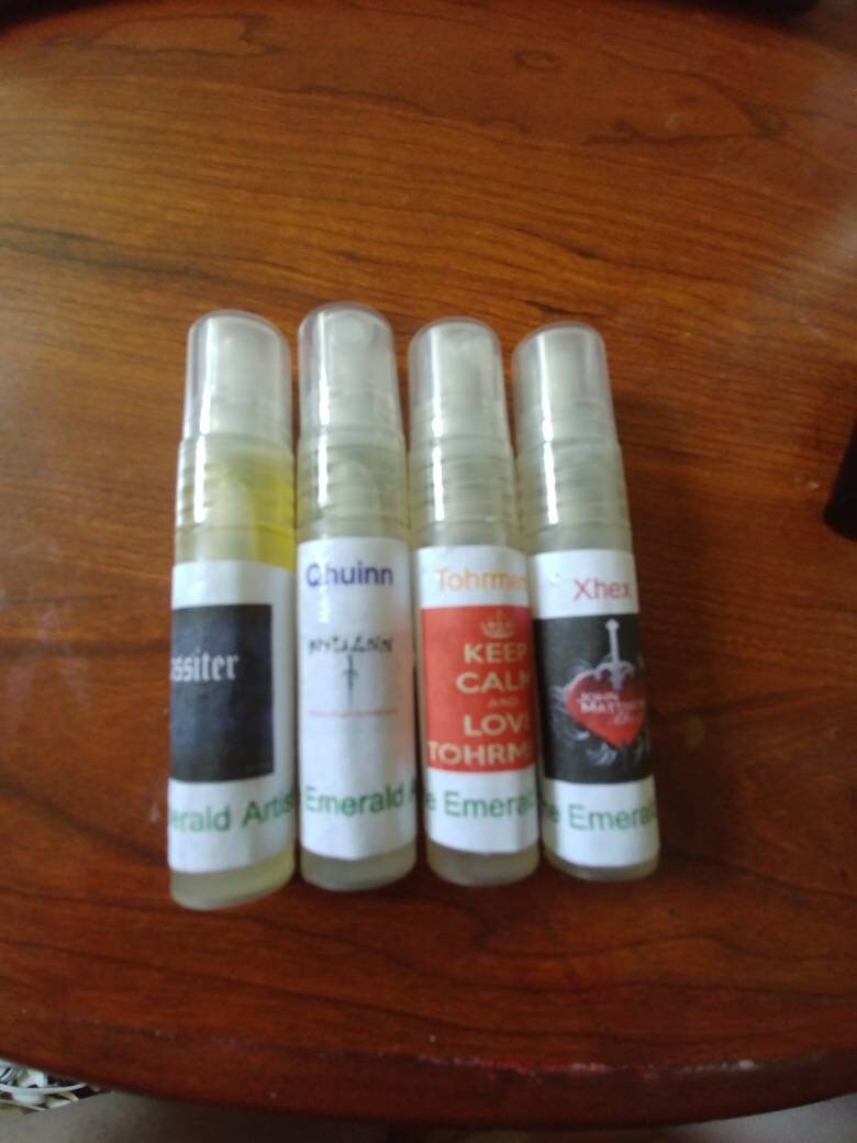 Xhex Black Dagger Brotherhood inspired perfume 5ml travel size body ...