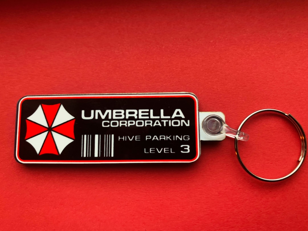 Umbrella Corporation - Resident Evil Keyring, Pin Badge and (new) Large ...
