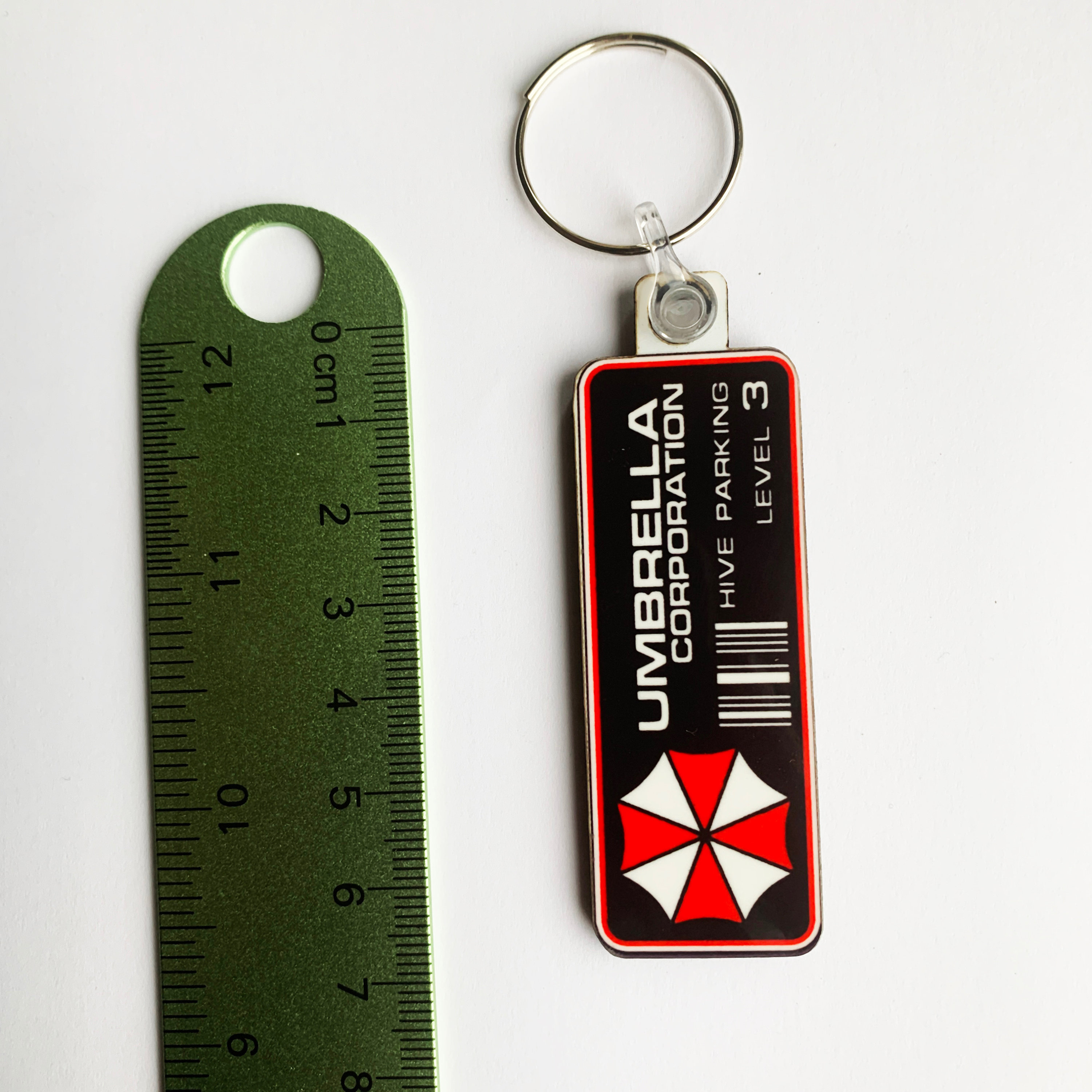 Umbrella Corporation Resident Evil Keyring Pin Badge and | Etsy