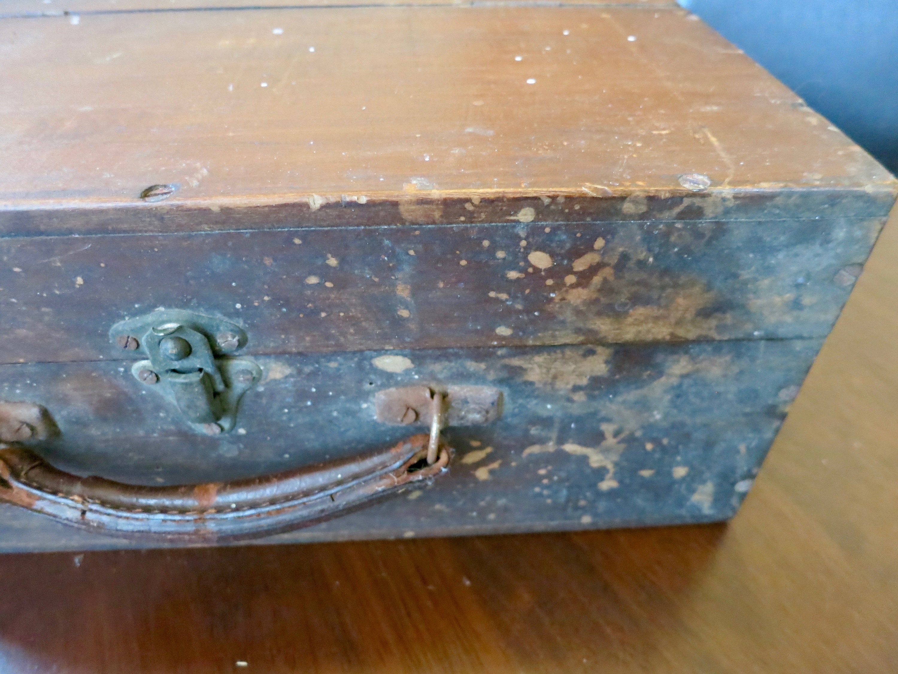 Rustic vintage medicine box 37 x 25 x 15cmH apothecary case | Etsy