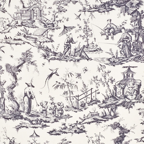 Asian Toile - Etsy