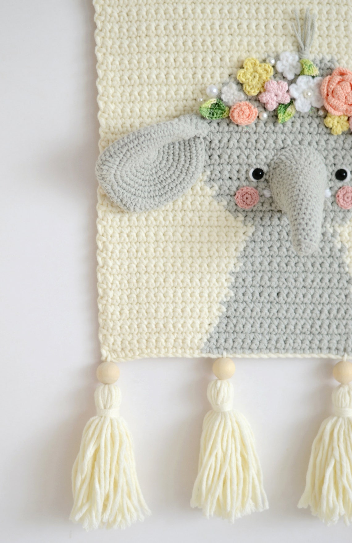 Wall Hanging Wall Decor Crochet Decor Nursery Wall Decor - Etsy